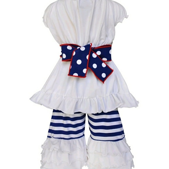 Ann Loren | Matching Sets | Nwt Annloren Girls 2pc Set Sz 78 | Poshmark